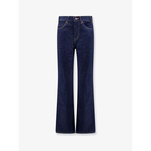 Celine | Jeans | Celine Women Cotton Jeans With Back Leather Patch ...